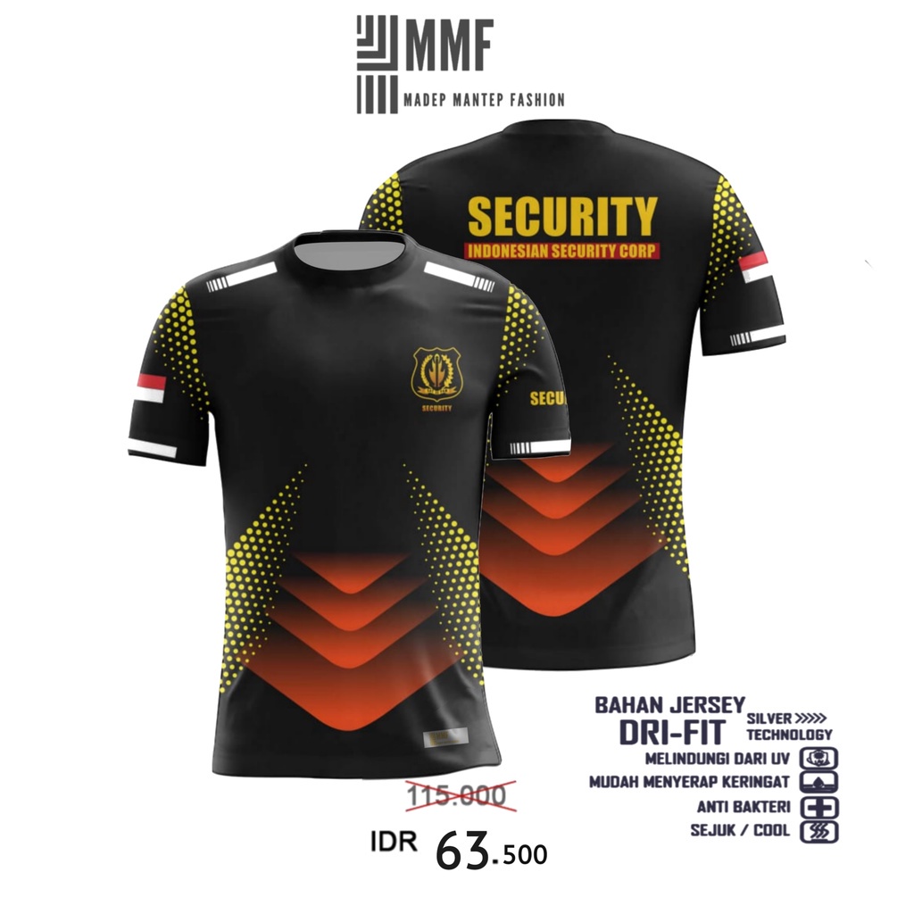 Security Guard Shirt for Men The Latest Dryfit Security T-Shirt ...