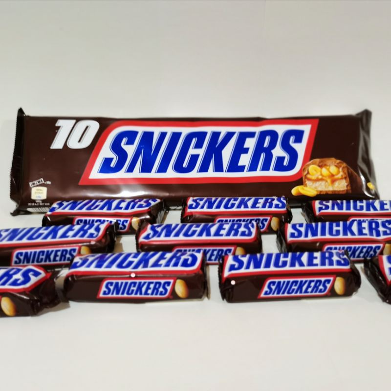 Snickers 50g 10pcs/pack (500g) | Shopee Philippines