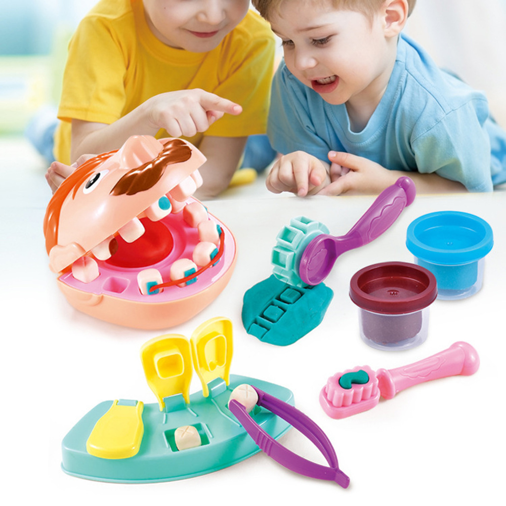 Lem 13Pcs Simulation Dentist Kit Tooth Extraction Clay Model Toys ...