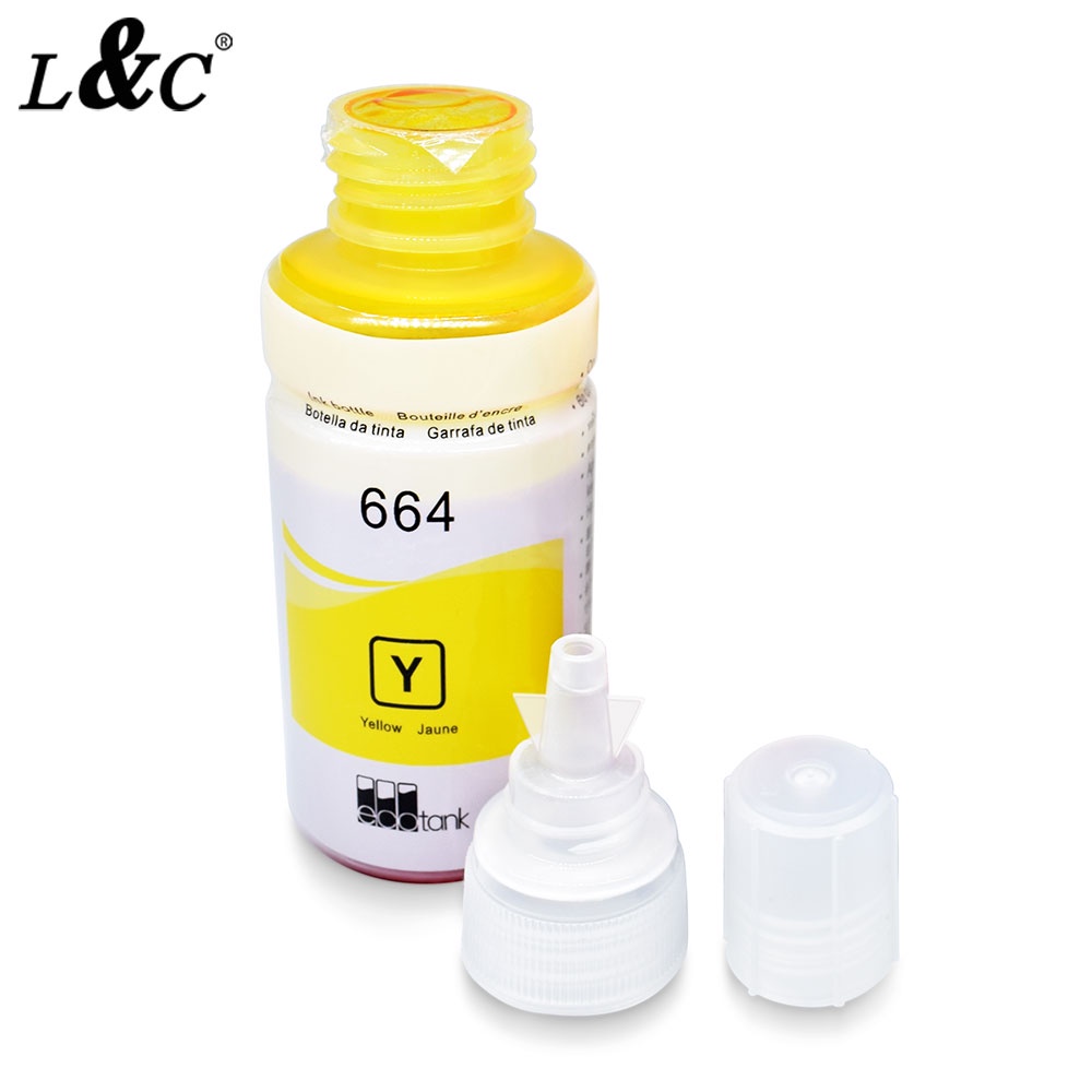 L&C Refill ink 664 Ink Dye Ink For Printer L120 L121 L101 L210 L360 ...