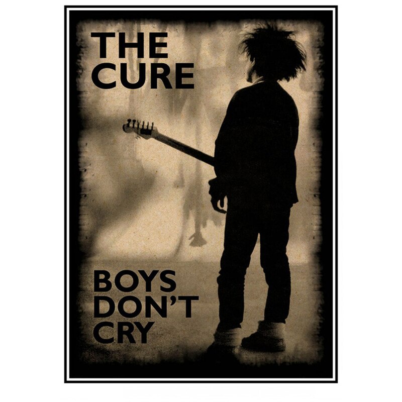 The Cure Rock Poster Home Decor Paper PostersRock Band Music Star ...