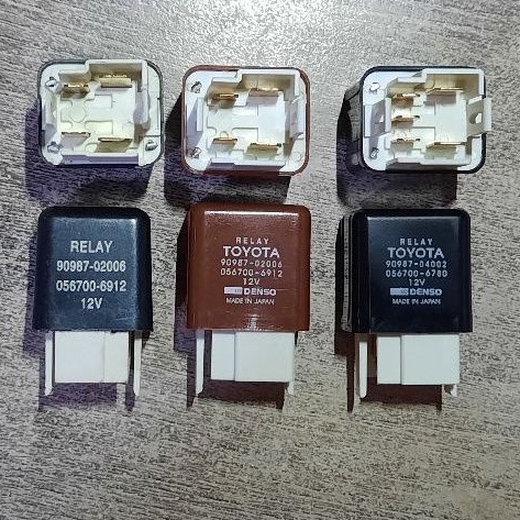 Relay RTT7121 4-Pin/5Pin 12V 40A For Toyota 1 Piece 90987-02006/056700 ...