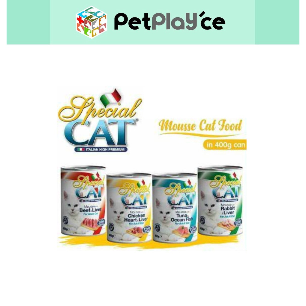 Special Cat Mousse in Can Wet Cat Food 400G inCan | Shopee Philippines