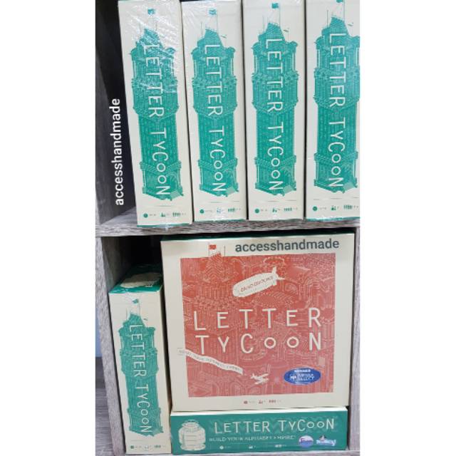 English edition Letter Tycoon Board Game | Shopee Philippines