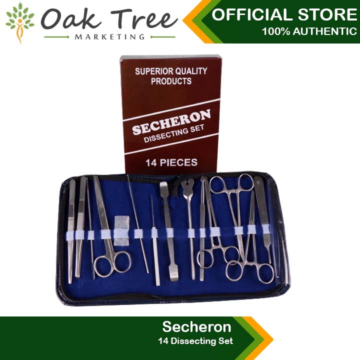 SECHERON Dissecting Set 14 Pcs | Shopee Philippines