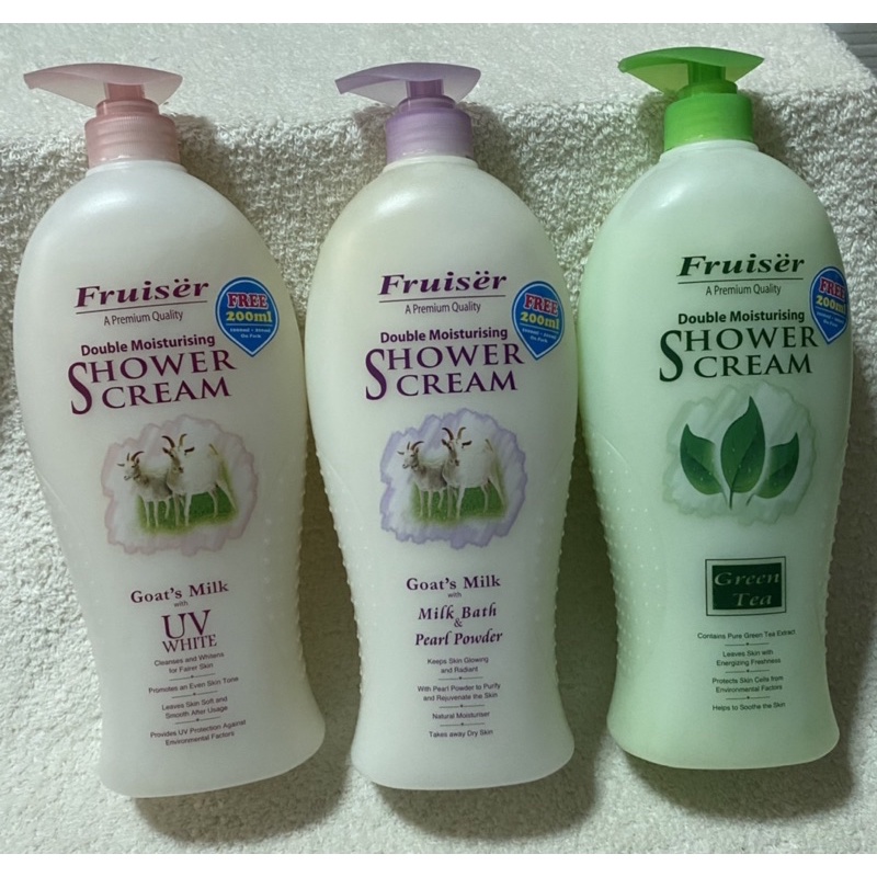 Fruiser Double Moisturising Shower Cream 1.2L | Shopee Philippines