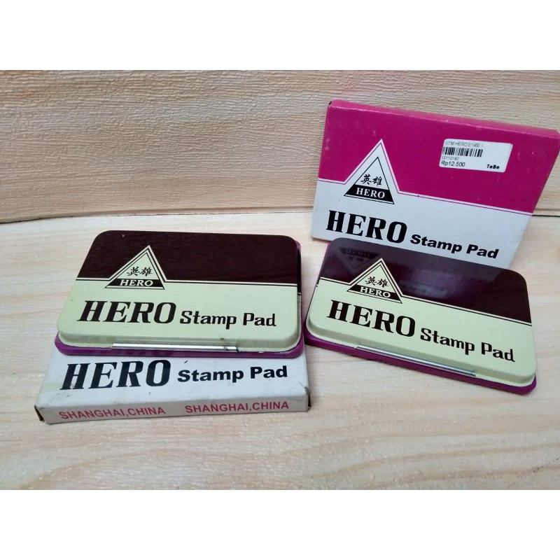 Cushion Stamp | Hero Stamp Pad + Ink (Violet) | Shopee Philippines