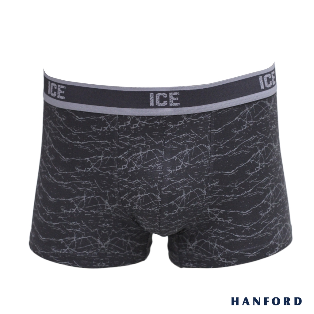 Hanford iCE Men Viscose w/ Spandex Boxer Briefs - Marls/Forged Iron ...