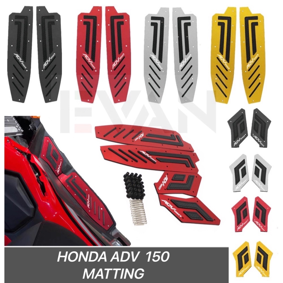 COD Honda ADV 150 Footrest Step Board Matting Alloy Quality Made in ...
