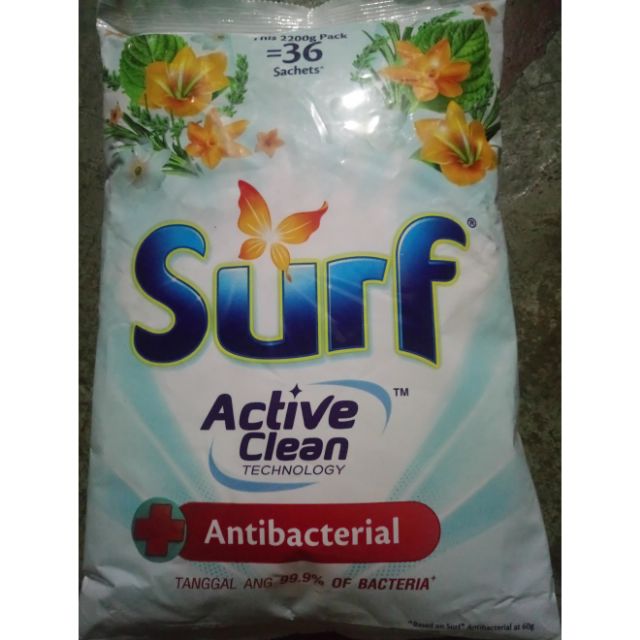 Surf Powder Active Clean Antibacterial | Shopee Philippines