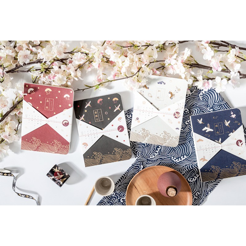 32K Traditional Japan designs hardbound notebook | Shopee Philippines