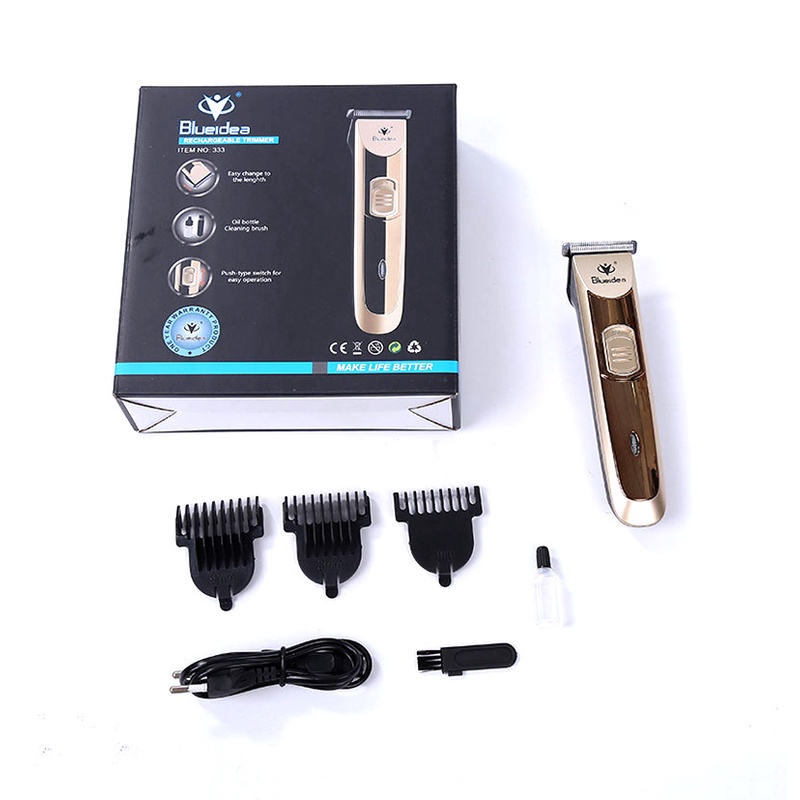 Professional Rechargeable Trimmer Hair Clipper Razor | Shopee Philippines