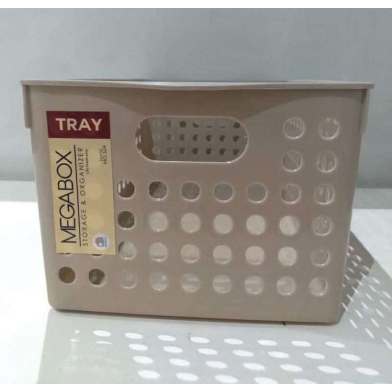 Megabox ORGANIZER TRAY - 6 Sizes - MG521 to MG526 ( Brown ) | Shopee ...