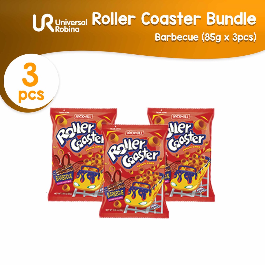 3 x Roller Coaster Barbecue (85g) | Shopee Philippines