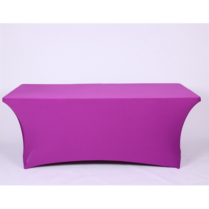 Outdoor Wedding Event Rectangular Elastic Tablecloth Bar Cocktail Table ...