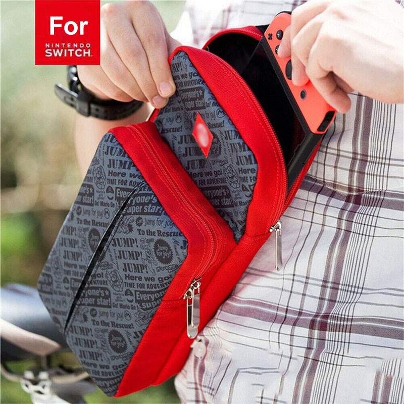 Nintendo Switch OLED /Switch Lite Crossbody Bag Travel Bag Game Console ...