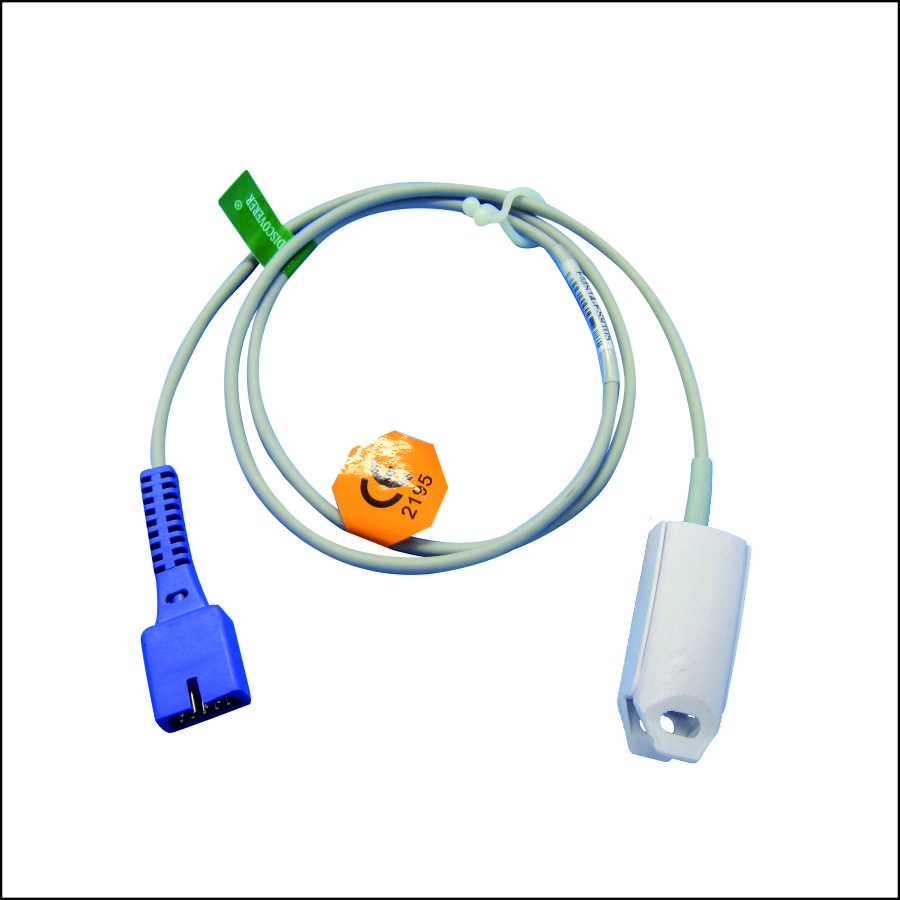 SPO2 Sensor, Blood Oxygen Probe for Suitable for NELLCOR Oximax DB9 ...