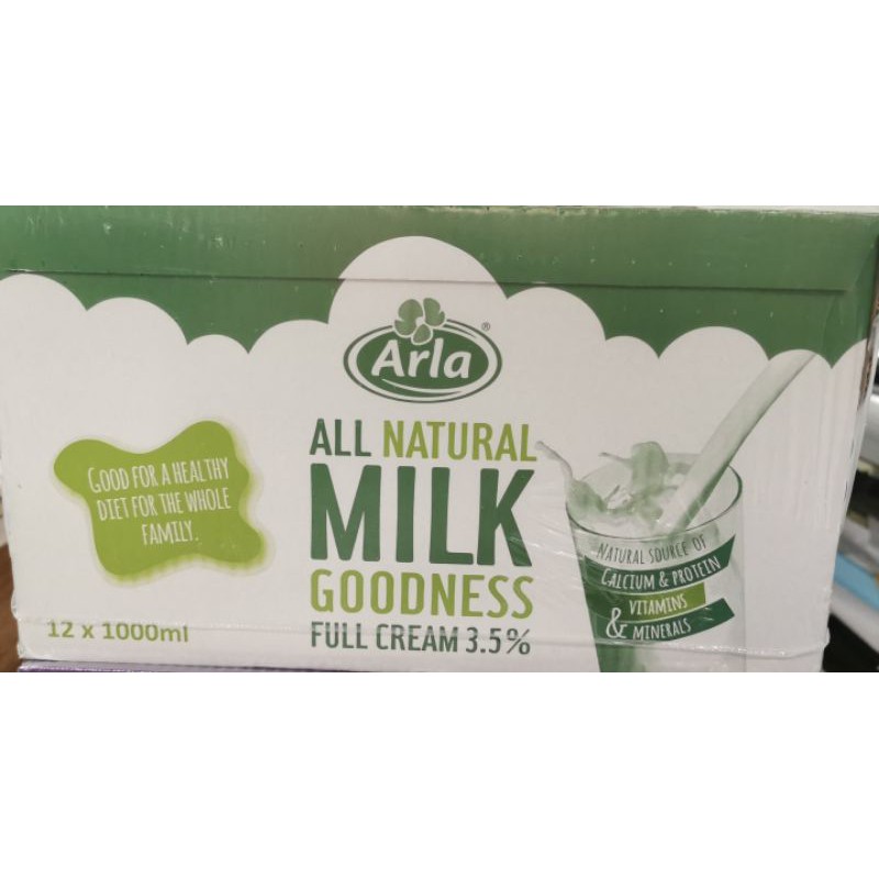 Arla Full Cream Milk 10 x 1L | Shopee Philippines