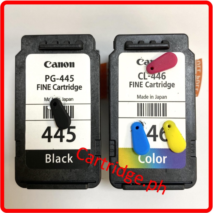 Genuine Original PG-445 CL-446 Ink cartridge black color for MG2440 ...