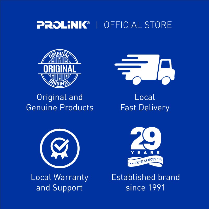 PROLiNK PCWM7005 Wireless Multimedia Desktop Keyboard + Optical Mouse ...