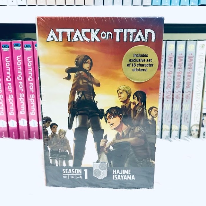 ONHAND | OFFICIAL | COD] Attack on Titan English Manga - Attack on ...