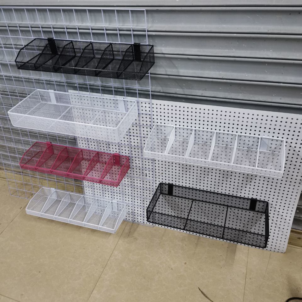 Mesh Plate Mesh Hanging Basket Wire-Wrap Board Perforated Plate ...