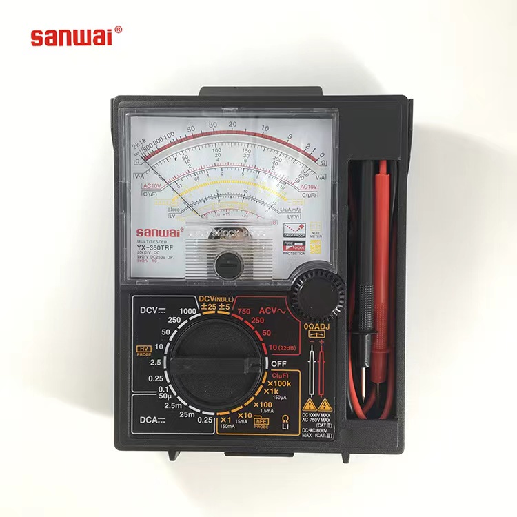 Sanwai YX360TRF Analog Multi-Tester Multi-Meter Made in JAPAN Analogue ...