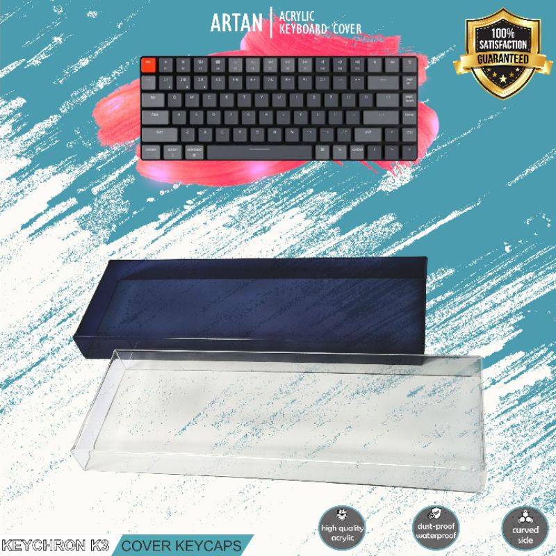Keychron K3 ACRYLIC KEYCAPS AUTOMATIC KEYBOARD CAPS PROTECTIVE COVER ...