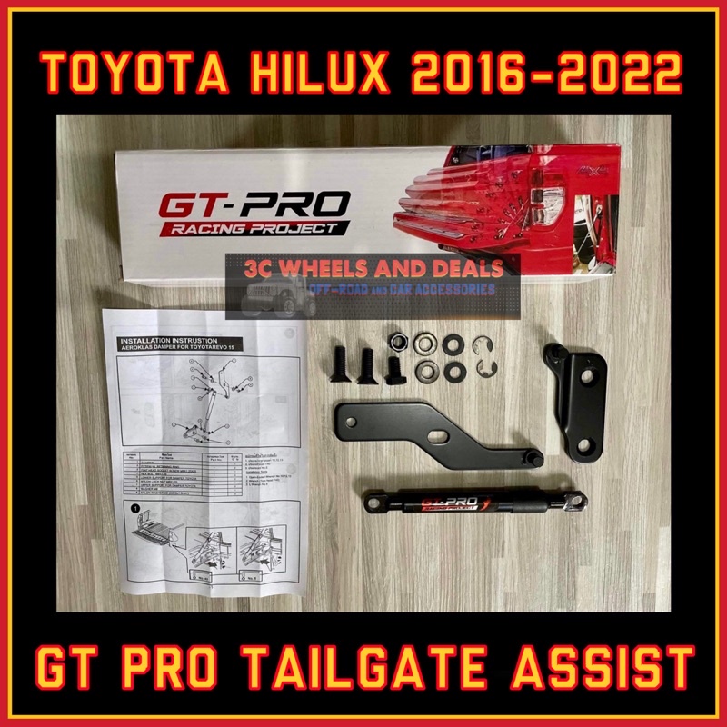 Toyota HILUX 2016-2023 GT PRO TAILGATE ASSIST (hilux accessories ...