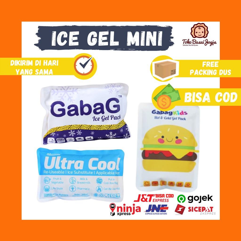 Ultra Cool Ice Gel/Cooler Bag Pack Sachet 200ml | Shopee Philippines