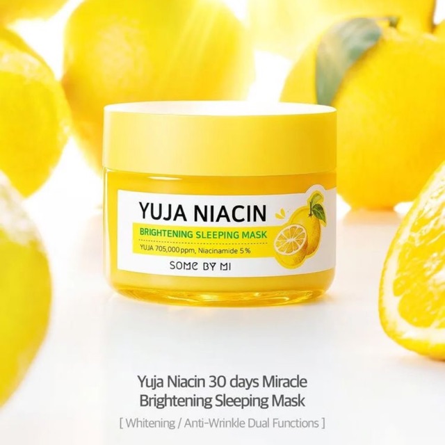 Somebymi Yuja Niacin 30 Days Miracle Brightening Sleeping Mask 60gr ...
