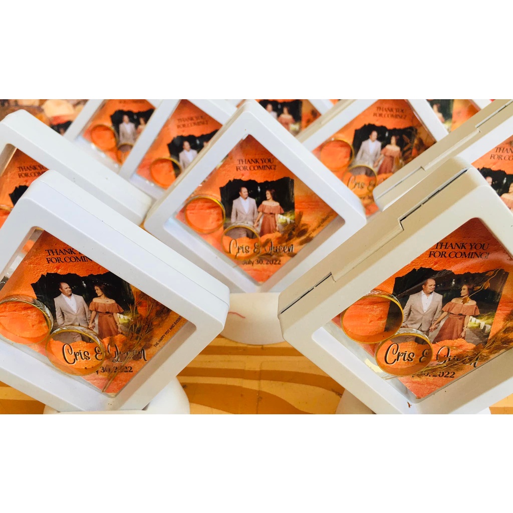 Floating Frame Souvenir/ Giveaways Birthdays Debut Wedding Christening ...