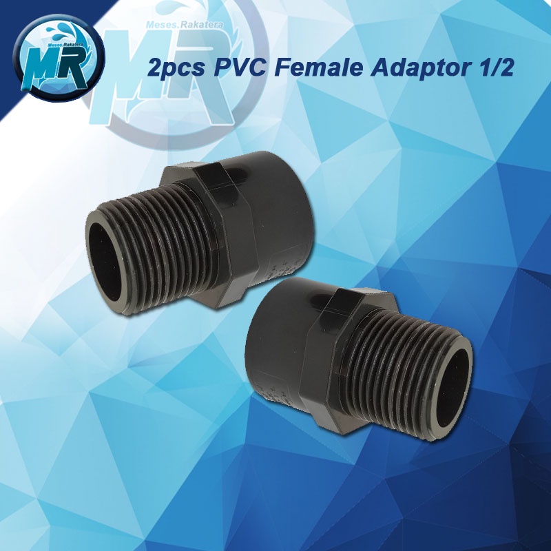 Male Adaptor Pvc Grey | Shopee Philippines