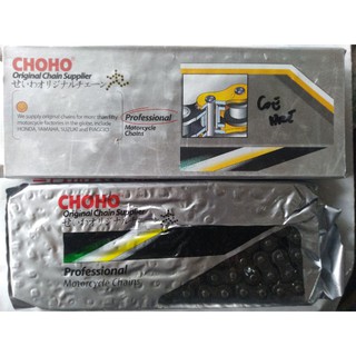 CHOHO Chain Black / Silver / Chrome 428H-120L - Motorcycle Chain ...