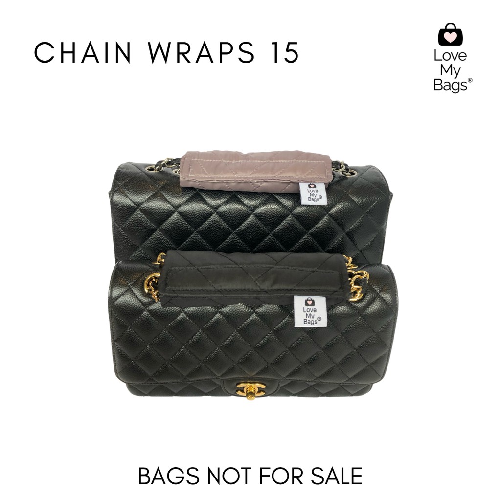 Love My Bags Chain Wraps 15cm chain protection cover for bag storage ...