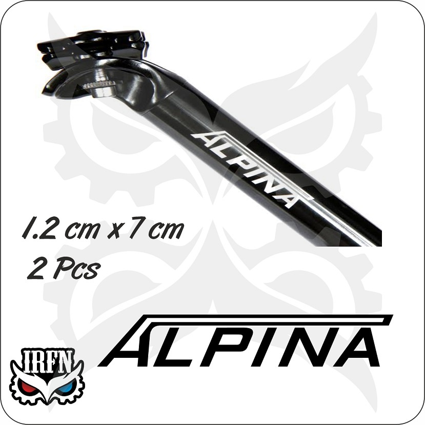 Alpina Seatpost Decal Sticker | Shopee Philippines