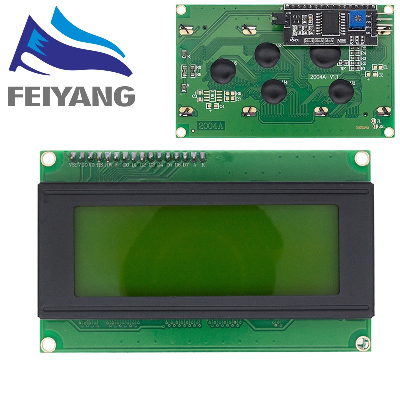 20x4 LCD Modules 2004 LCD Module with LED Blue/Yellow green Backlight ...