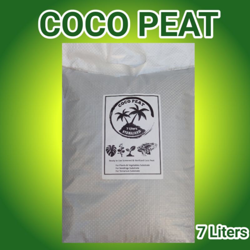 Coco Peat Sterilized 1 Sack / 7 liters | Shopee Philippines
