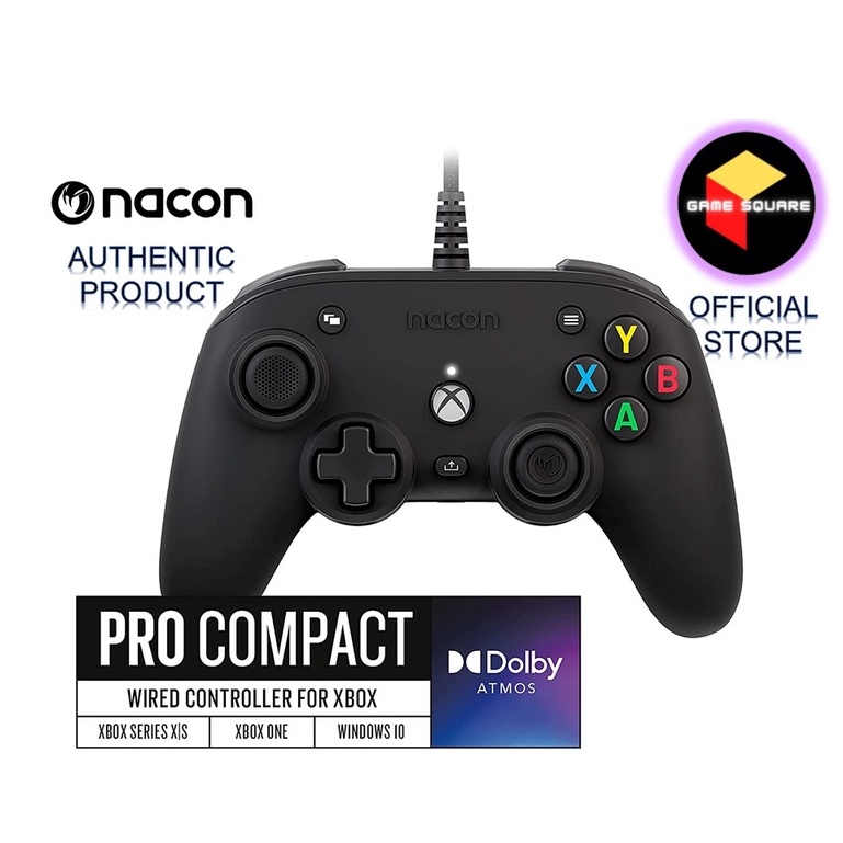 RIG Nacon PRO Compact Controller with Dolby Atmos for Xbox Series X|S ...