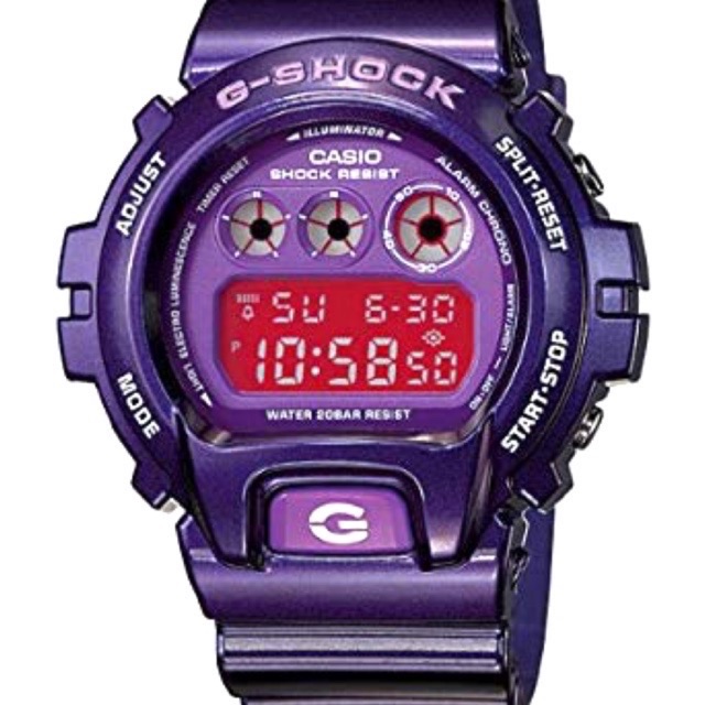 Digital Watch polis evo purple viral Cermin kaca | Shopee Philippines
