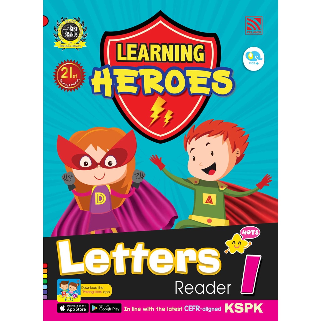 English PAUD/Kindergarten Children's Books: Learning Heroes: Letters ...