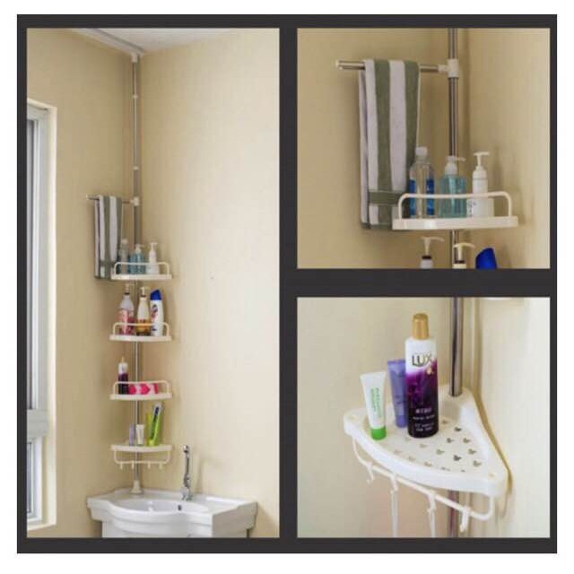 Multi Corner Shelf Organization For Bathroom | Shopee Philippines