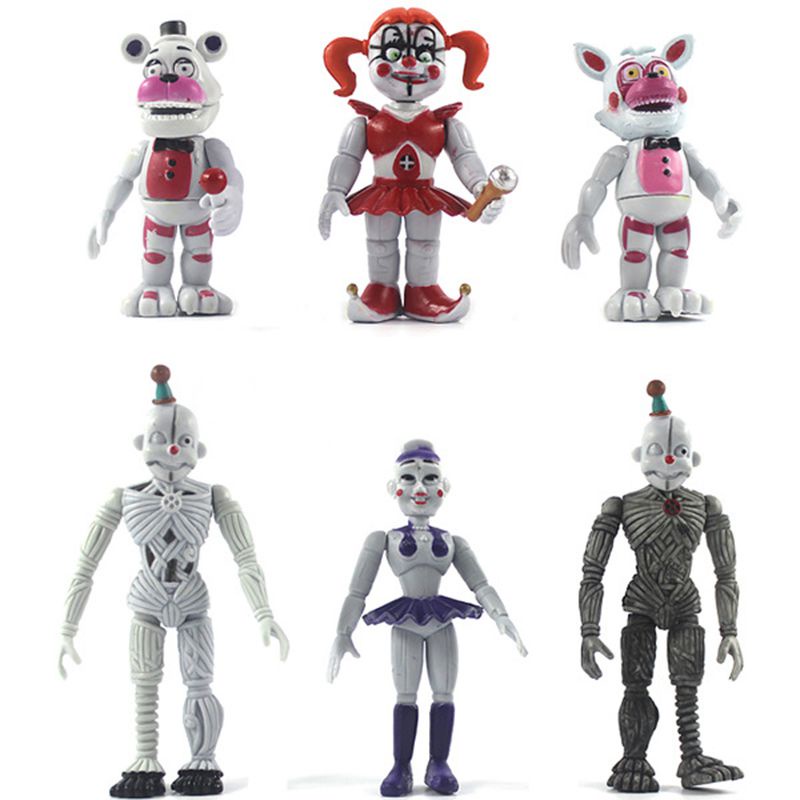 FNAF Five Nights At Freddy's Action Figures Mini Figurines Fans Gift ...