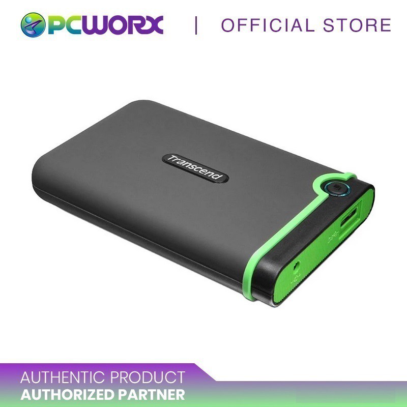 Transcend TS1TSJ25M3S Slim 1TB Portable Hard Drive | Transcend 1TB ...