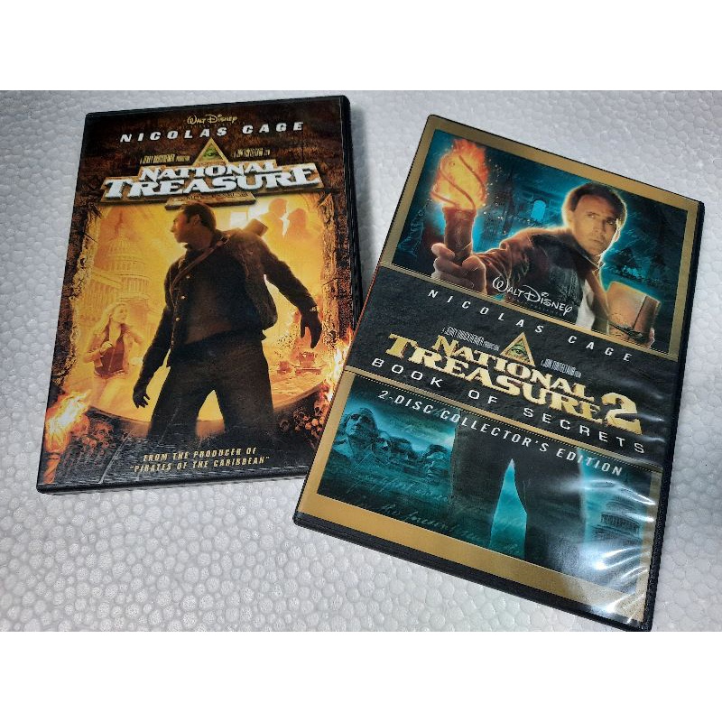 NATIONAL TREASURE 1 & 2 Bundle (Original DVD) | Shopee Philippines