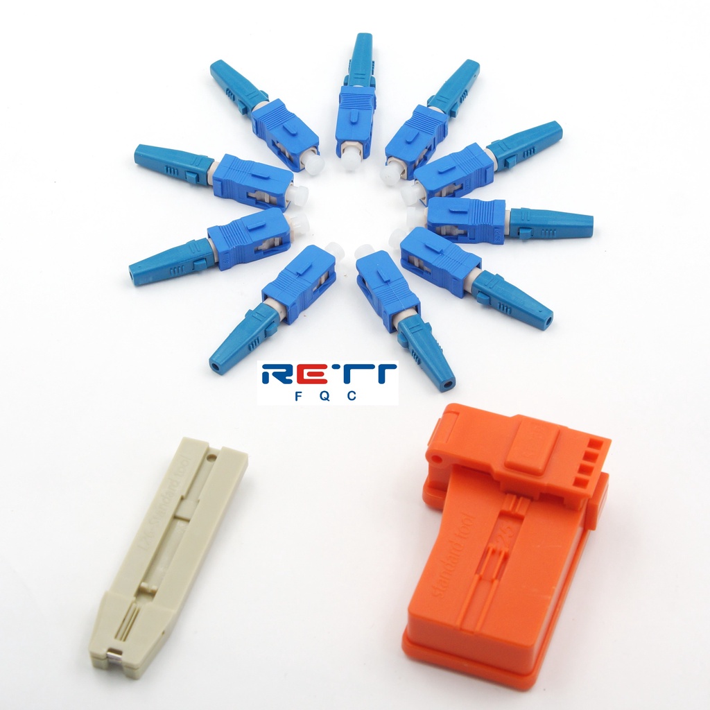 SC UPC Fiber Optic Fast Connector Fiber Quick Connectors Single Mode ...