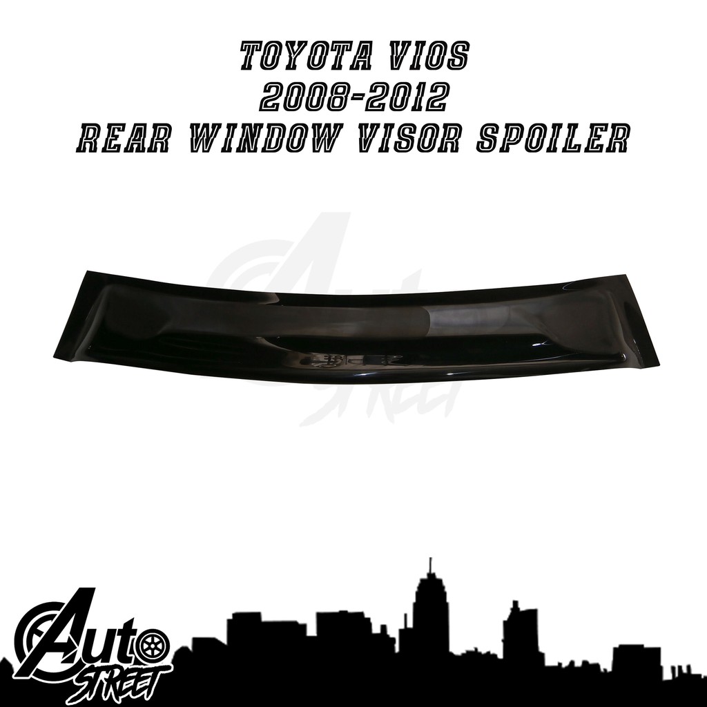 Toyota Vios 2008-2012 BATMAN Rear Window Visor Spoiler | Shopee Philippines