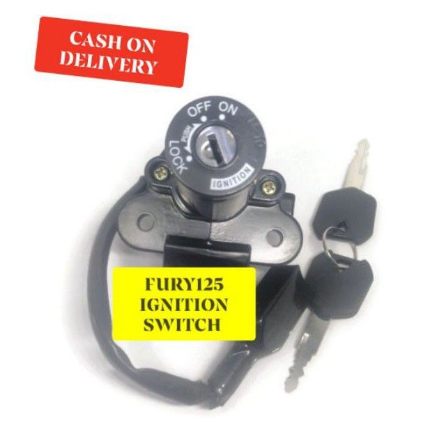 FURY125 IGNITION SWITCH (WITH 2 KEYS) | Shopee Philippines