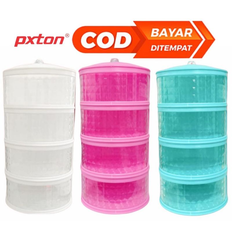 4-layer Food RACK and 5-layer - Food Cover Heat-Resistant Box Food ...