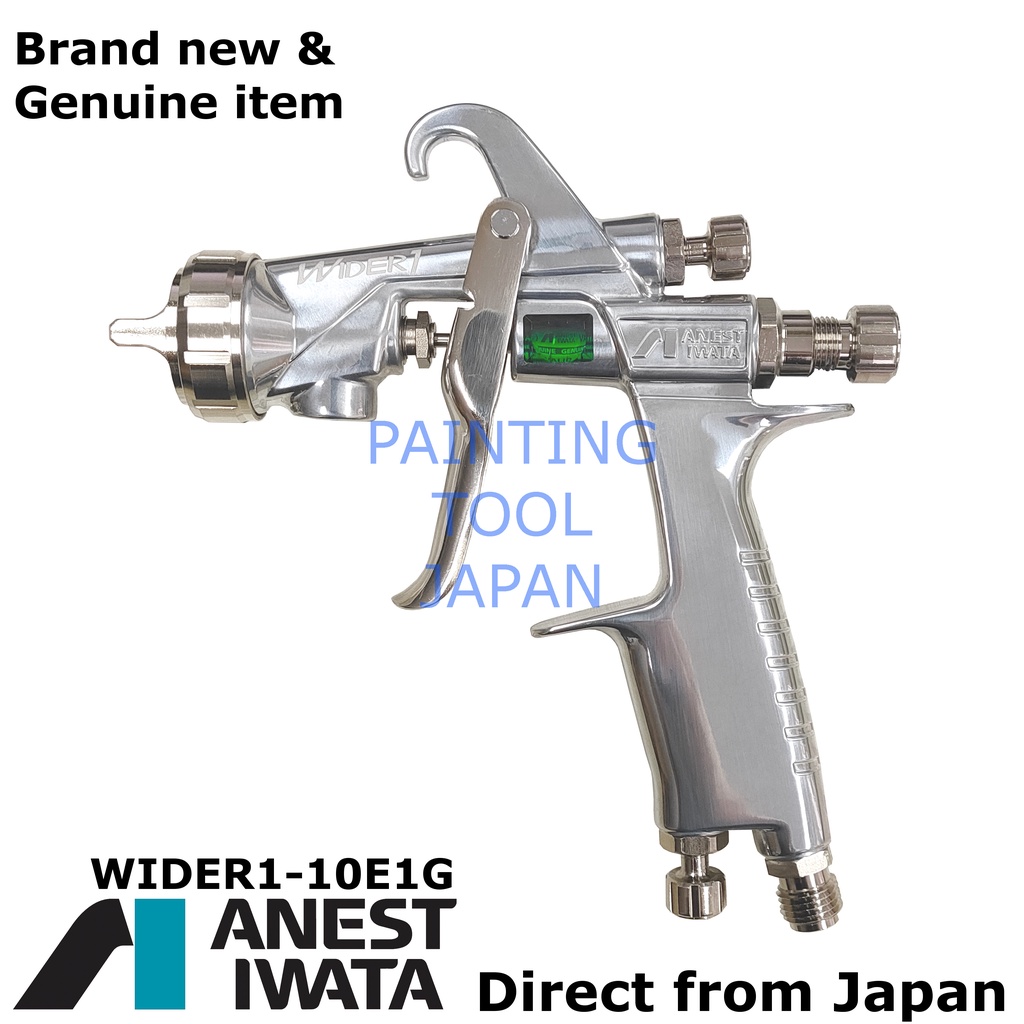 ORIGINAL ANEST IWATA WIDER1-10E1G 1.0mm Gravity feed spray gun side cup For Light industry ...